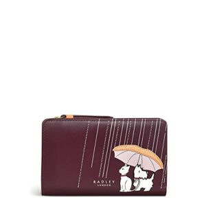 radley london puddle pals – medium bifold wallet