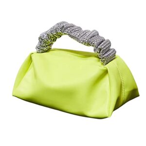 afonie sequin hobo bag for women – everyday purse & handbag, (green neon)