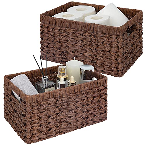 GRANNY SAYS Bundle of 3 Sets Wicker Storage Baskets for Organizing