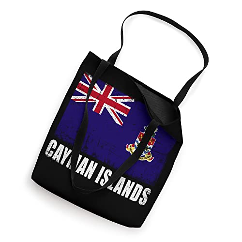 Cayman Islands Flag Grunge Country Flag Cayman Islands Tote Bag