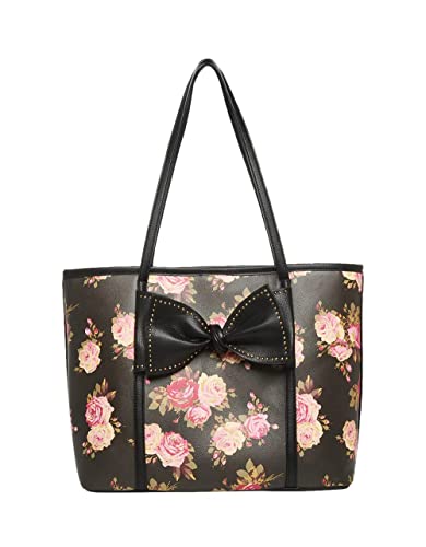 Betsey Johnson Bloomin' Bows Tote, Floral