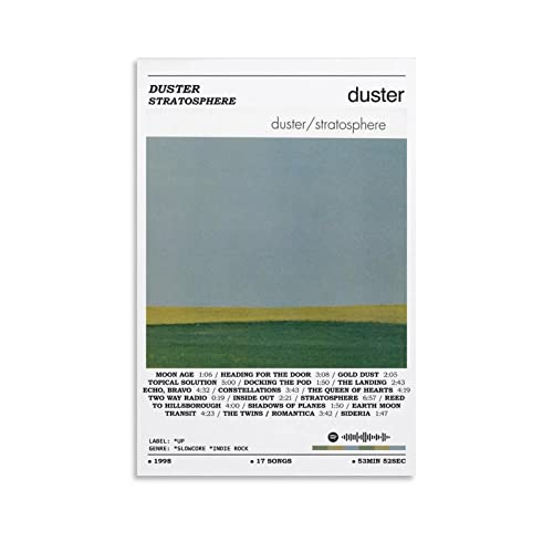 Duster Poster Stratosphere Music Cover Canvas Poster Bedroom Decoration Landscape Office Valentine's Birthday Gift Unframe-style-412x18inch(30x45cm)