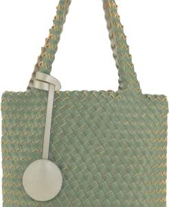 ILSE JACOBSEN HORNBAEK Women's Woven Tote Bag 08 Mini (One Size, Bleached/Silver)