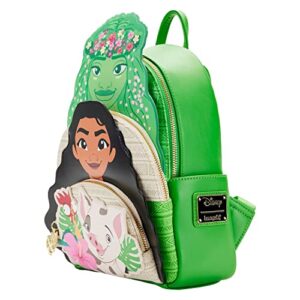 Loungefly Disney Moana & Friends Trio Womens Double Strap Shoulder Bag Mini Backpack Purse