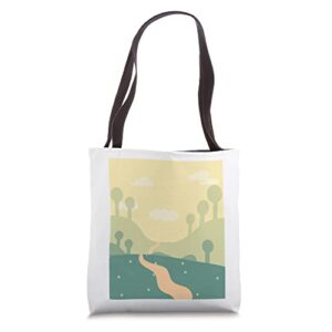 wonderland tote bag