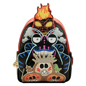 loungefly disney moana villains trio womens double strap shoulder bag mini backpack purse