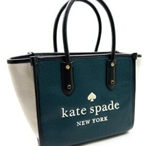 Kate Spade Handbag For Women Ella Small Tote in Pebbled Leather (Peacock)