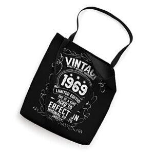 Vintage 1969 Limited Edition Birthday 1969 Men Woman Tote Bag