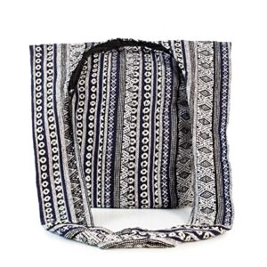 Delrosaria Bohemian Hippie Crossbody Bag Hobo Sling Bag Cotton Messenger Shoulder Bags