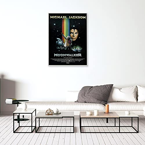 Maybort Poster Art Painting, Michael Merch Jackson Canvas Print for Living Room, Bedroom, Dorm, Home, Office Wall Decoration 12 x 18 Inch