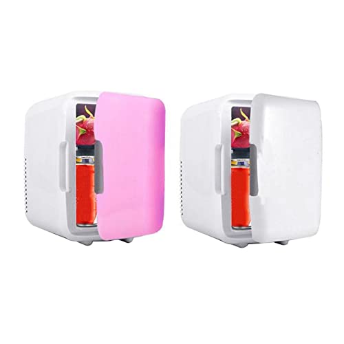 HESNDxbx Mini Fridge Compact Size Freezer 12V Small Fridge Refrigerator Home Dual Use Fridge Cooler