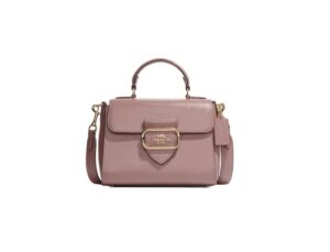 coach morgan top handle satchel crossbody (im/dusty rose)