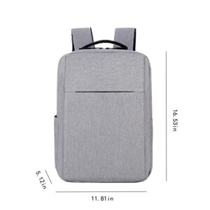 PS5 Carrying Case Travel Storage Handbag Backpack for PS5 Console Protective Travel Bag, Travel Pouch for Game Console Discs/Digital Versions & Controllers, Gift Card PS5 HDMI and Accessories (Gray)