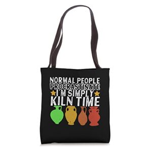 clay potter ceramic pottery artwork pottery lover tote bag