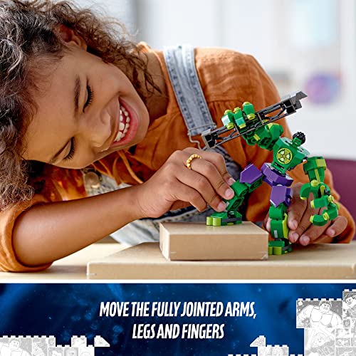 LEGO Marvel Hulk Mech Armor 76241, Avengers Action Figure Set, Collectable Super Hero Buildable Toys for Boys and Girls Ages 6 Plus, Gift Idea