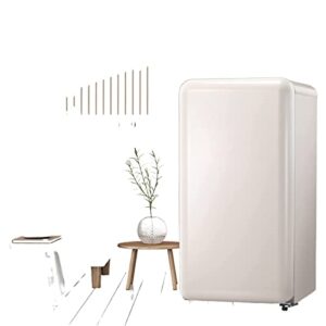 HESNDxbx Mini Fridge Mini Fridge Compact Refrigerator Freezer AC Large Capacity Storage Beverages Vegetables