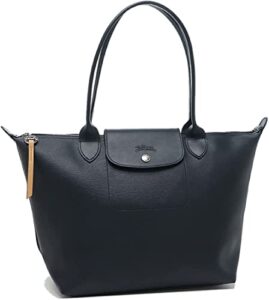 longchamp le pliage city small shoulder shopper bag, navy