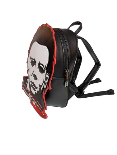 Rock Rebel Halloween II Michael Myers Mask Bloody Knife Mini Backpack