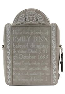 stitch shoppe by loungefly disney hocus pocus here lies emily binx convertible crossbody