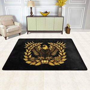 warrant officer rising eagle t area rug living room bedroom kitchen sofa bedside carpet floor mats 36″x24″