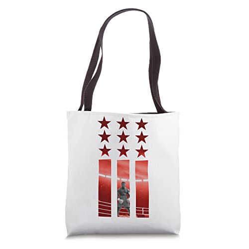 Adonis Creed nine stars three bars red Tote Bag