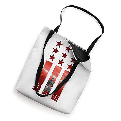 Adonis Creed nine stars three bars red Tote Bag