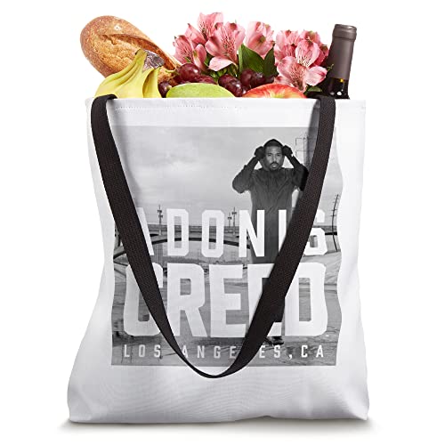 Adonis Creed LA black and white photography Tote Bag