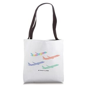 soaring into new heights tote bag