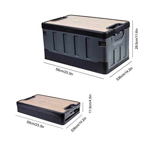 GFDFD Outdoor Camping Storage Box Large Capacity Moving Travel Debris Trunk General Car Trunk Storage Box Portable Case