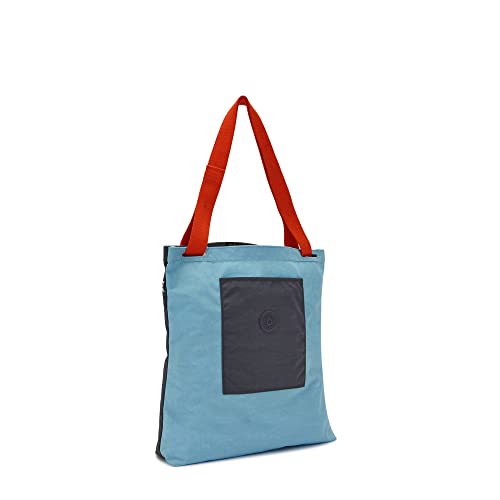 Kipling Annas Tote Bag Pool Blue Bl