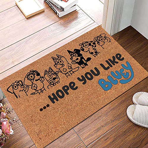 Askfairy Cartoon Character Theme Carpet, 20"X31" Non-Slip Doormat Bathroom Carpet,Household Decoration