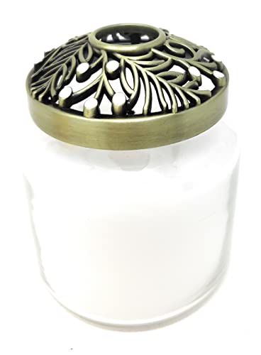 Yankee Candle White Bay Berry Illuma-Lid Jar Candle Topper for Large and Medium Original Jar Candles