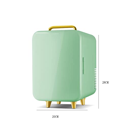 YAARN Small Fridge for Bedroom 8L Mini Fridge Refrigerator Cooler and Warmer Constant Temperature Skincare Preservation for Room Car Portable