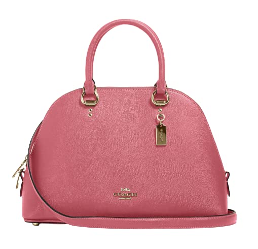 Coach Cross grained Leather Katy Satchel (IM Watermelon)