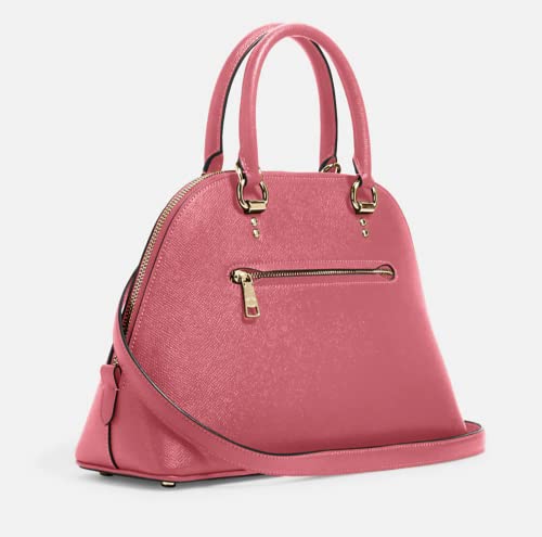 Coach Cross grained Leather Katy Satchel (IM Watermelon)