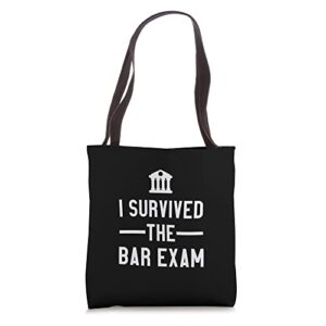 i survived the bar exam — tote bag