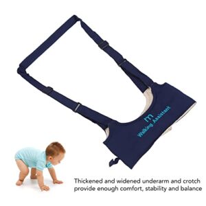 Baby Walking Harness Handheld Kids Walker Helper Toddler Infant Walker Harness Assistant Belt Help Baby Walk Child Learning Walk Support Assist Trainer Tool for 8 20 Months(Navy Blue)