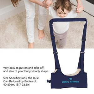 Baby Walking Harness Handheld Kids Walker Helper Toddler Infant Walker Harness Assistant Belt Help Baby Walk Child Learning Walk Support Assist Trainer Tool for 8 20 Months(Navy Blue)