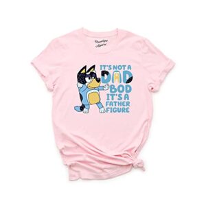 It's Not a Dad Bod It's a Father Figure Funny Bluey T-Shirt, Bluey Disney Shirt, Bluey Shirt Adult, Bluey Shirt For Adults, Bluey Shirt For Men, Disney Shirts For Men