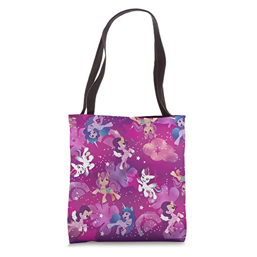 My Little Pony: A New Generation Pink Group Pony Pattern V2 Tote Bag