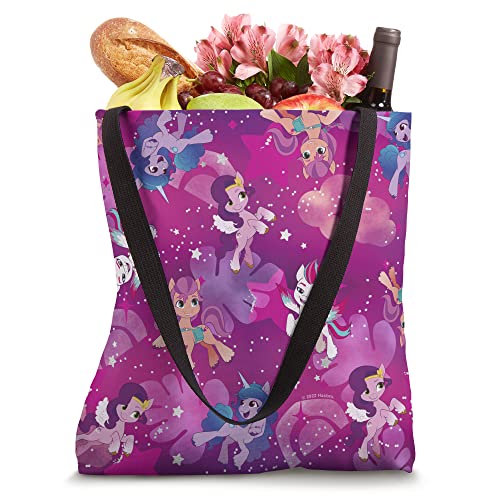 My Little Pony: A New Generation Pink Group Pony Pattern V2 Tote Bag