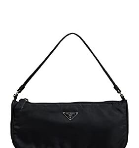 Prada Women's Pre-Loved Sport Pochette, Tessuto, Black, One Size