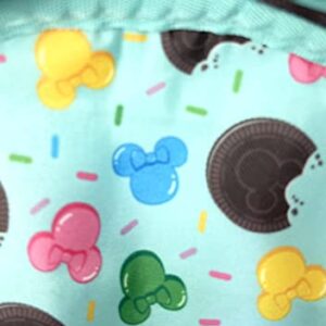 Loungefly X LASR Exclusive Disney Frosted Minnie Ice Cream Convertible Mini Backpack - Fashion Cosplay Disneybound Cute Backpacks