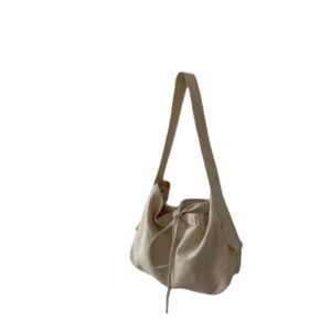 canvas tote aesthetic tote bag canvas hobo bag women’s tote canvas women’s canvas purse (white)