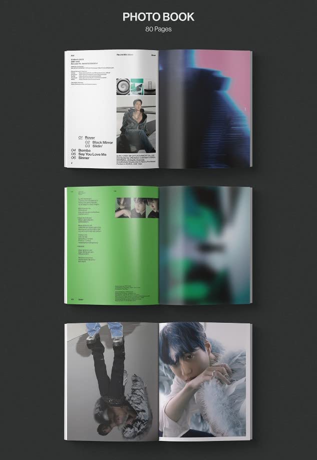 KAI Rover 3rd Minii Album Photo book Ver.2 (Folded Poster)