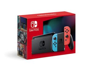 nintendo switch™ with neon blue and neon red joy‑con™