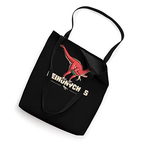 Deinonychus Dinosaur Prehistoric Creatures Lovers Dino Tote Bag