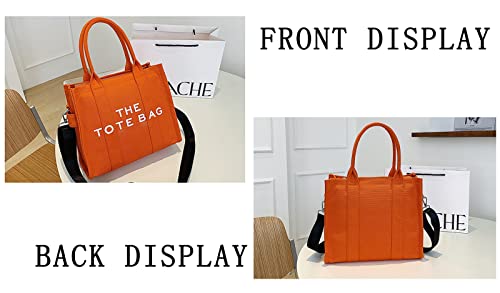 The Tote Bag for Women- Canvas Handbag,Shoulder, Crossbody with Zipper Closure for Work, School