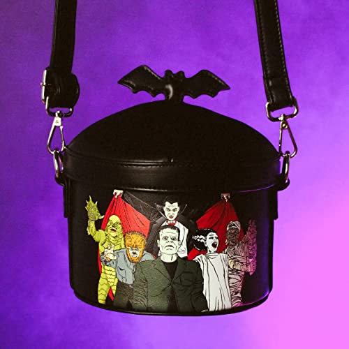 Cakeworthy Women's Universal Monsters Trick or Treat Bucket Crossbody Purse