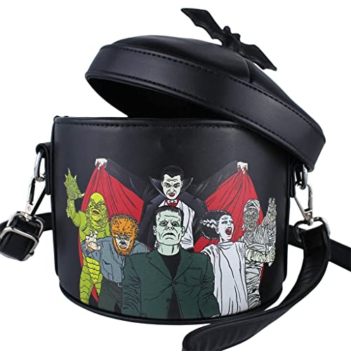 Cakeworthy Women's Universal Monsters Trick or Treat Bucket Crossbody Purse